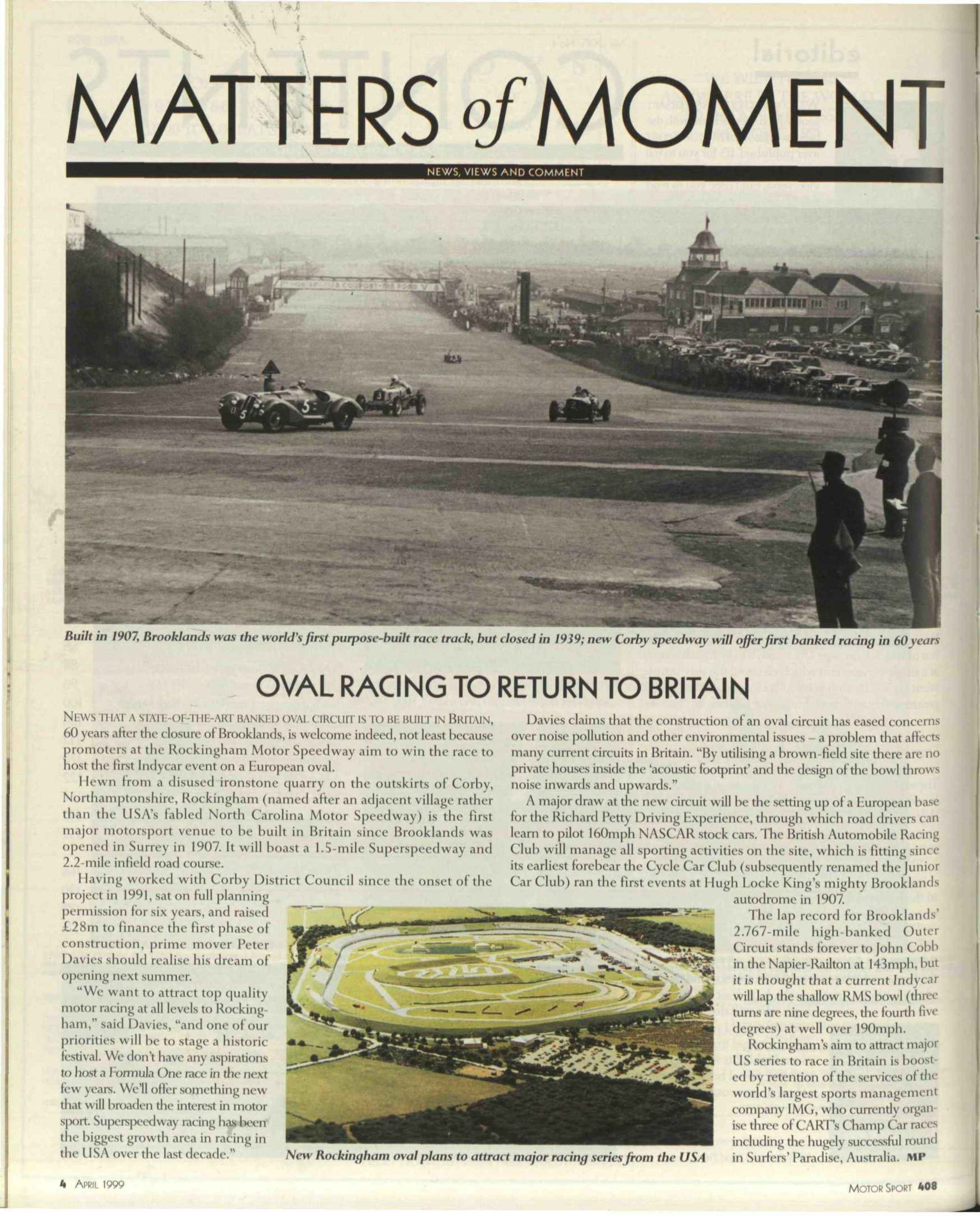 Technofile - wobbly web wheel April 1999 - Motor Sport Magazine