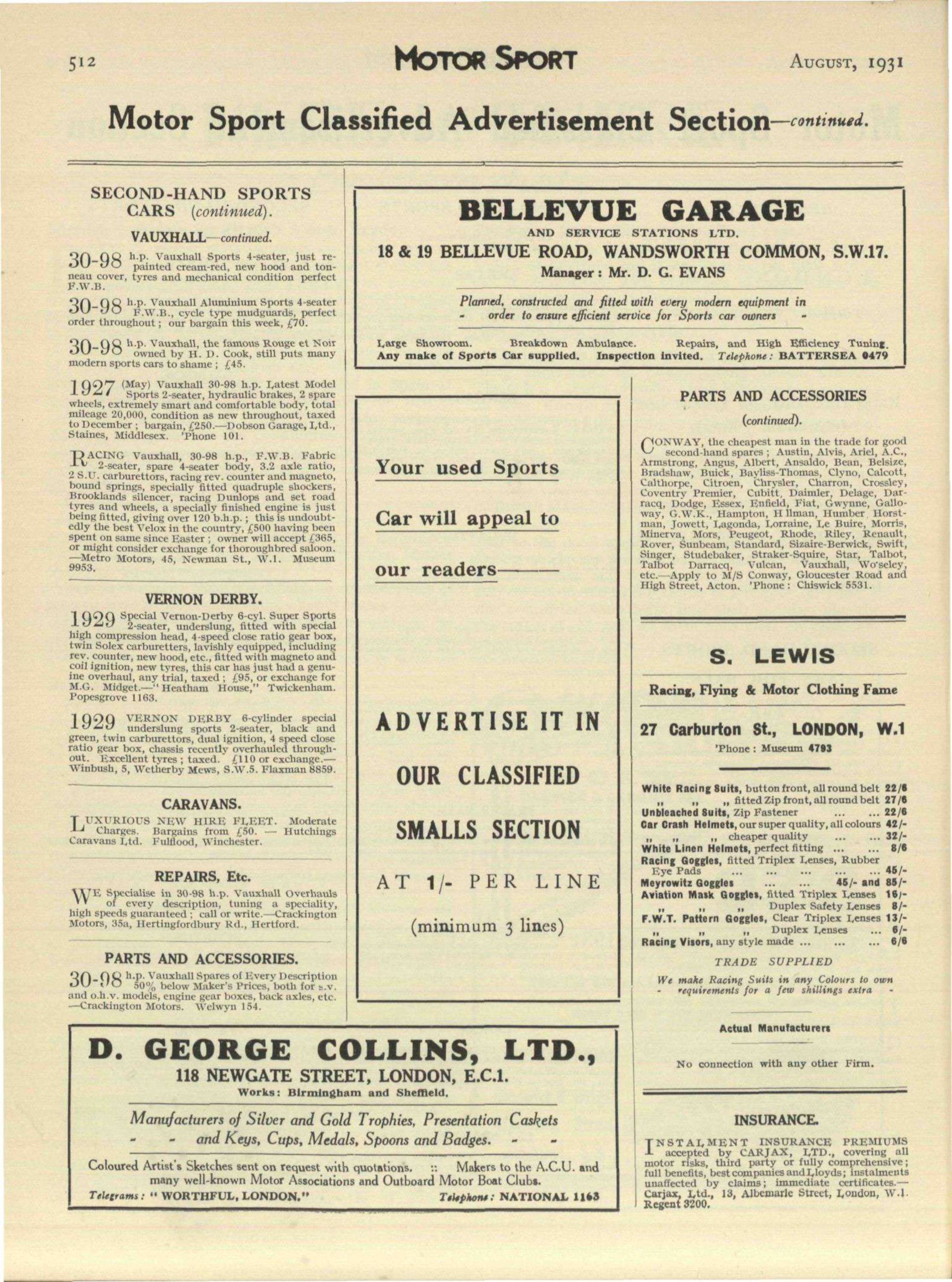 THE TRIUMPH "GNAT" August 1931 - Motor Sport Magazine