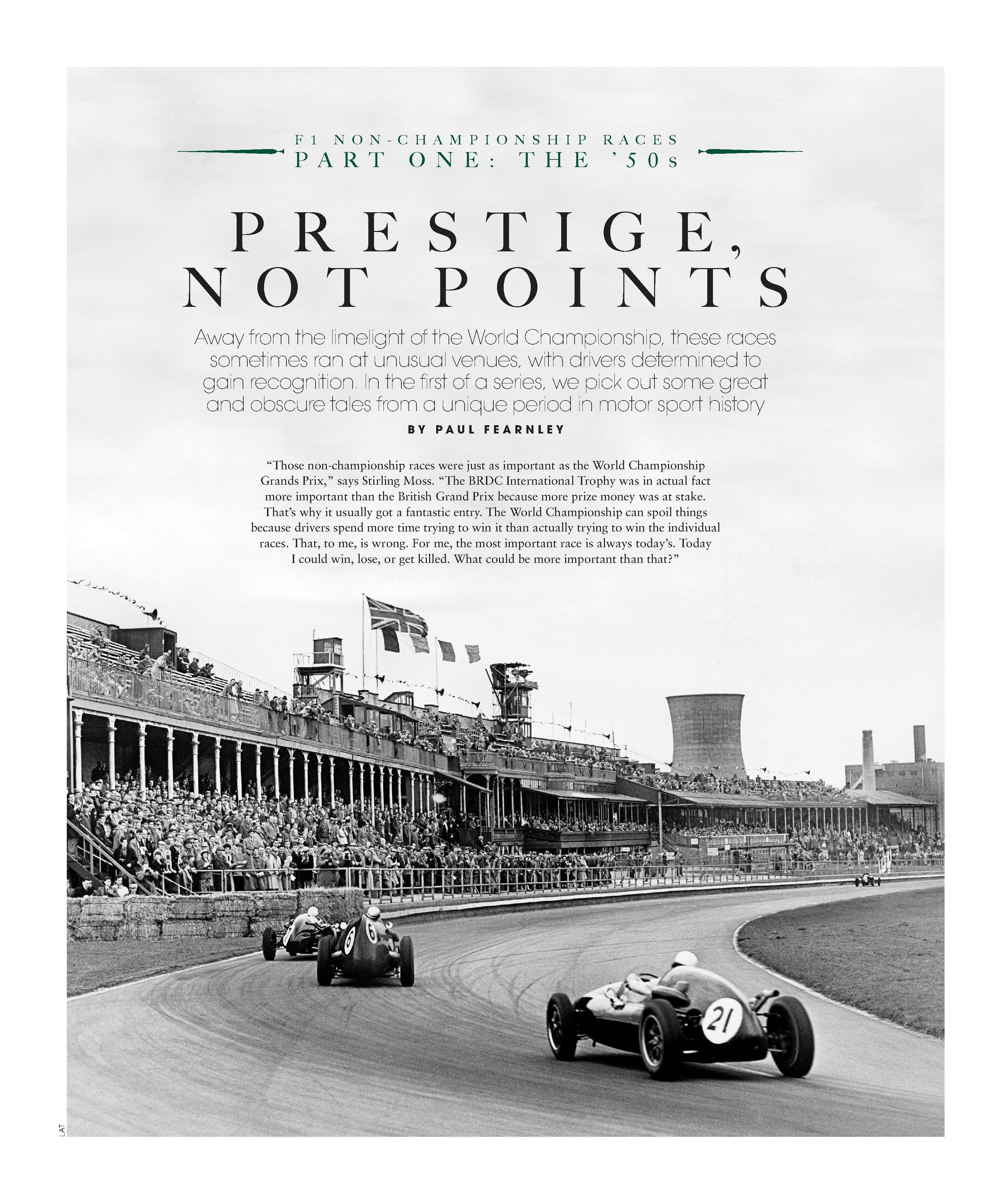 F1 non-championship races Part One: the ’50s | Motor Sport Magazine Archive