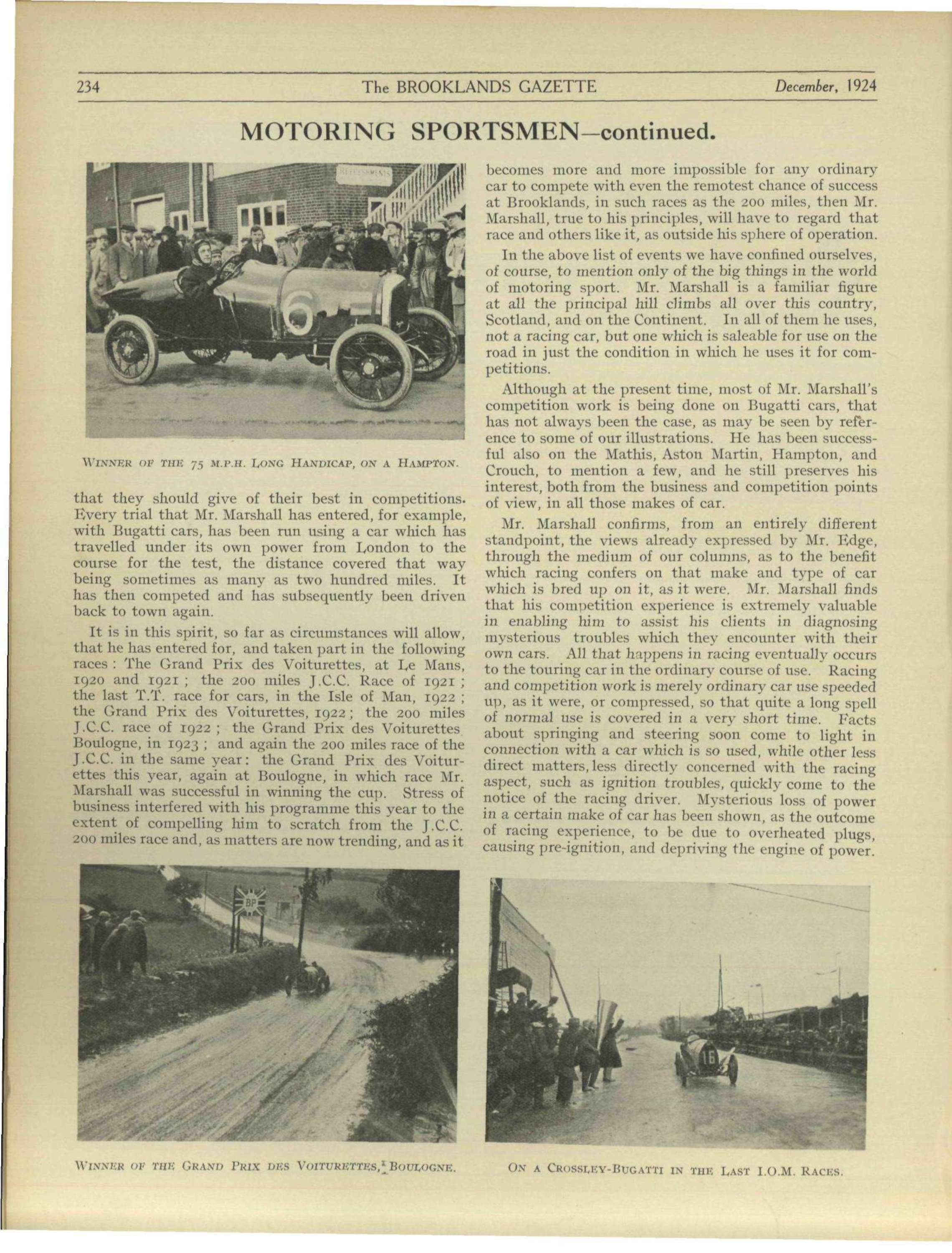 December 1924 - Motor Sport Magazine