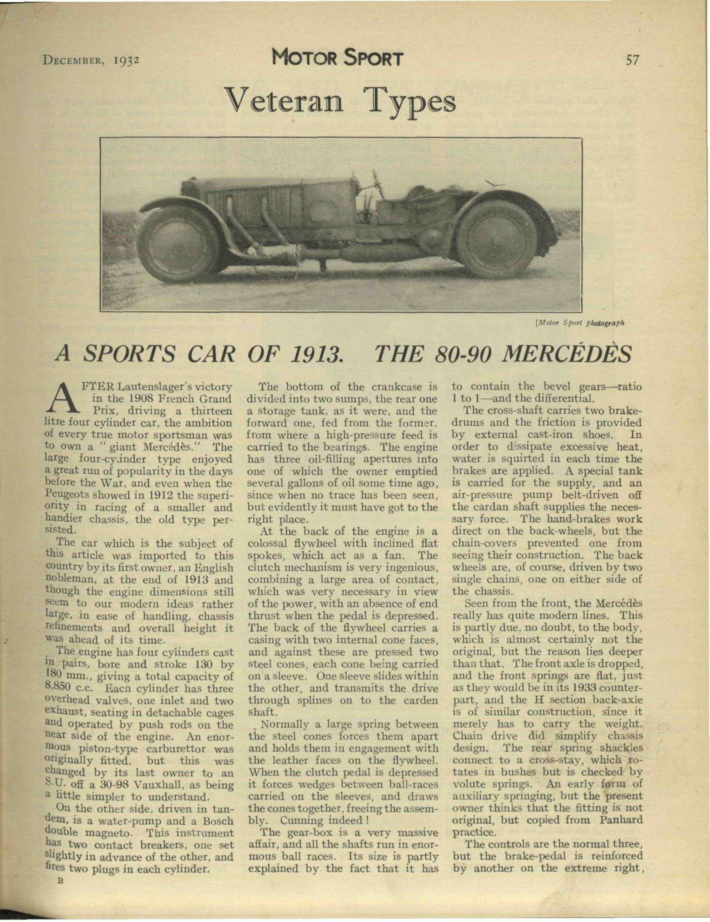 A CZECHOSLOVAKIAN LIGHT CAR December 1932 - Motor Sport Magazine