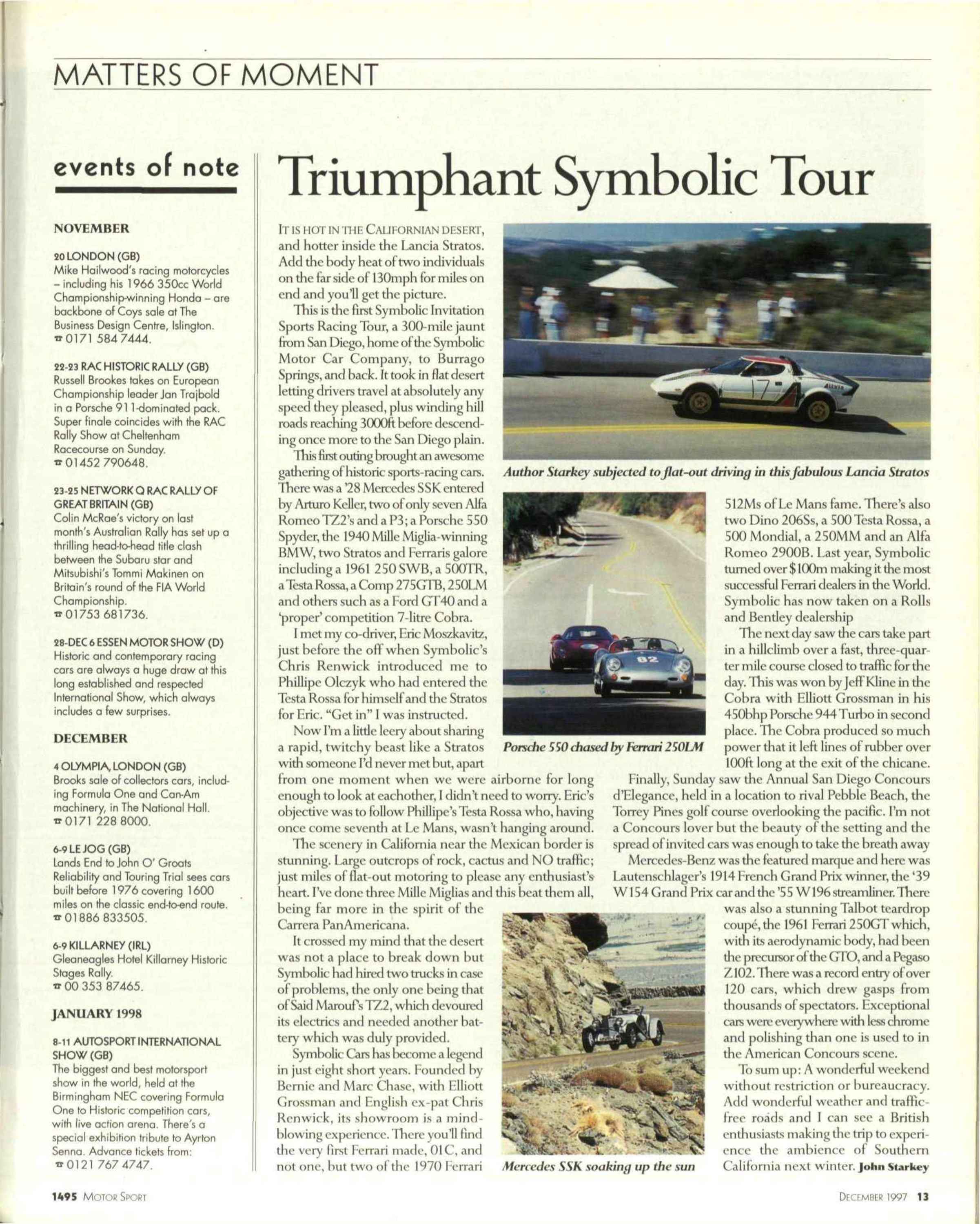 The British Racing Partnership December 1997 - Motor Sport Magazine