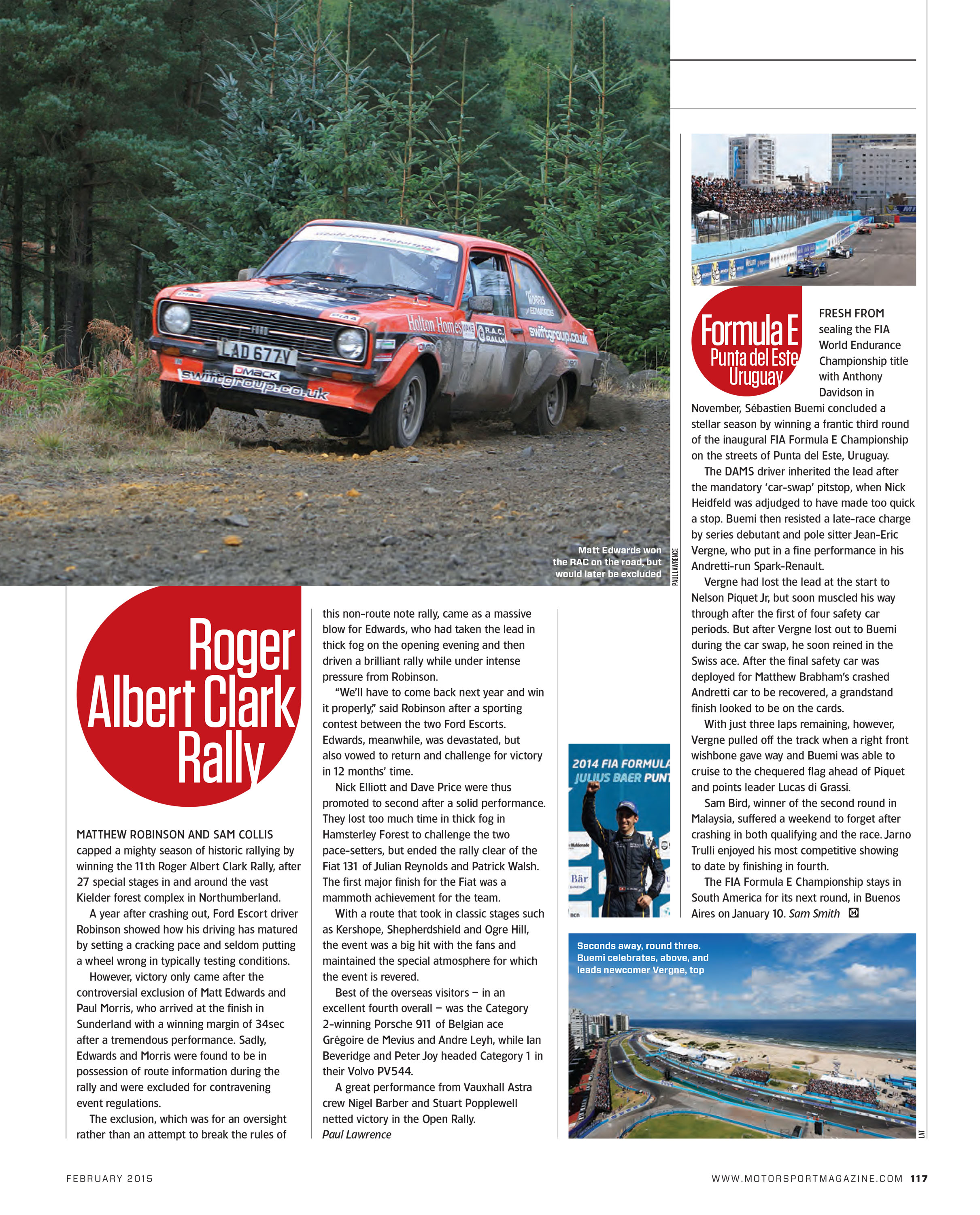 Roger Albert Clark Rally | Motor Sport Magazine Archive