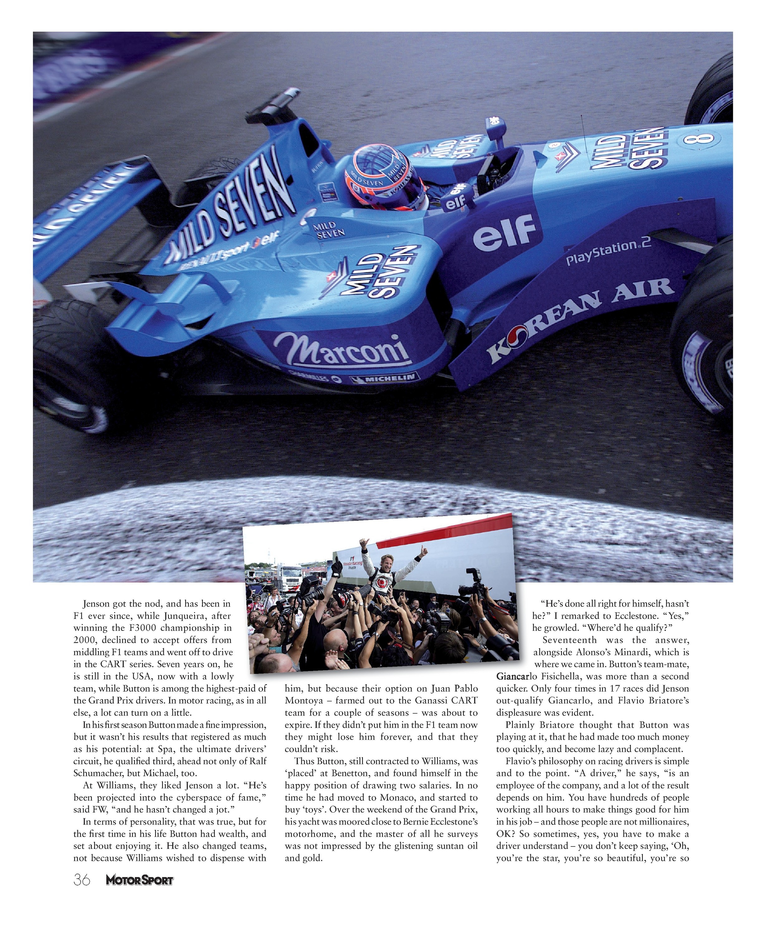 Lunch with... Gordon Murray January 2008 - Motor Sport Magazine