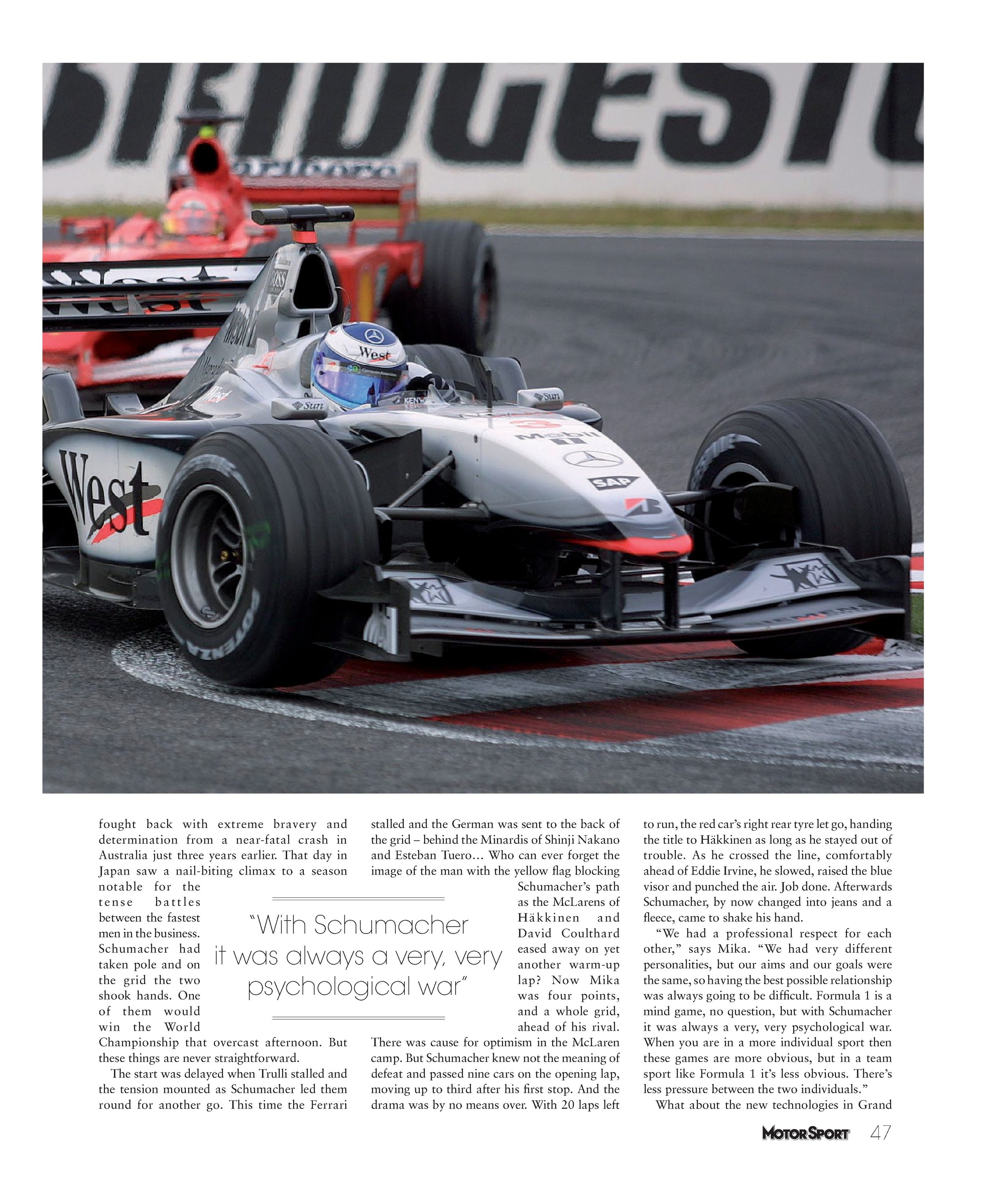 Lunch with... Gordon Murray January 2008 - Motor Sport Magazine