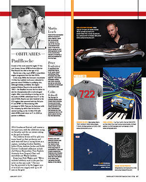 Brenda Vernor: Life with Ferrari January 2017 - Motor Sport Magazine