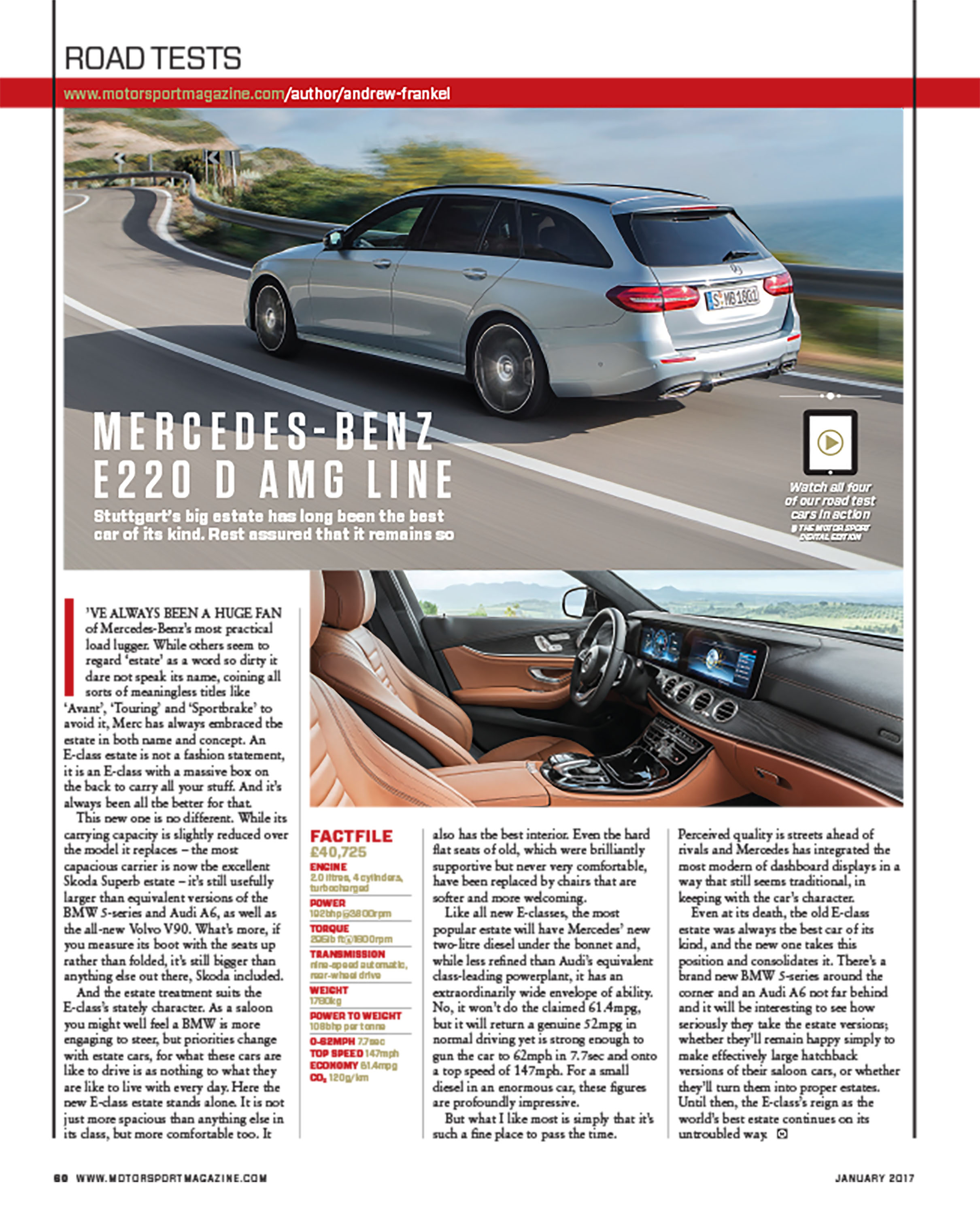 Brenda Vernor: Life with Ferrari January 2017 - Motor Sport Magazine