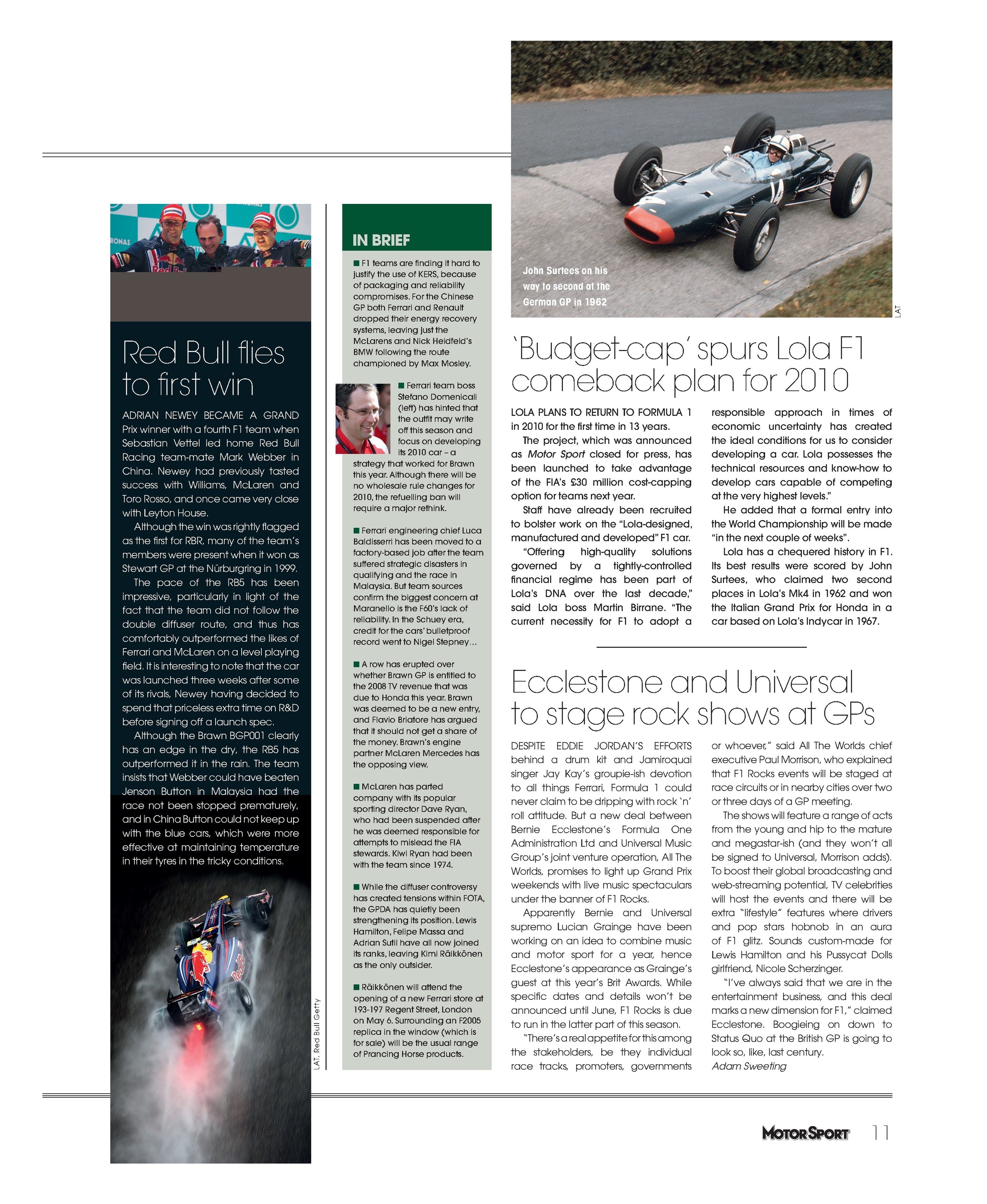 Debut for 'last' GT40 June 2009 - Motor Sport Magazine