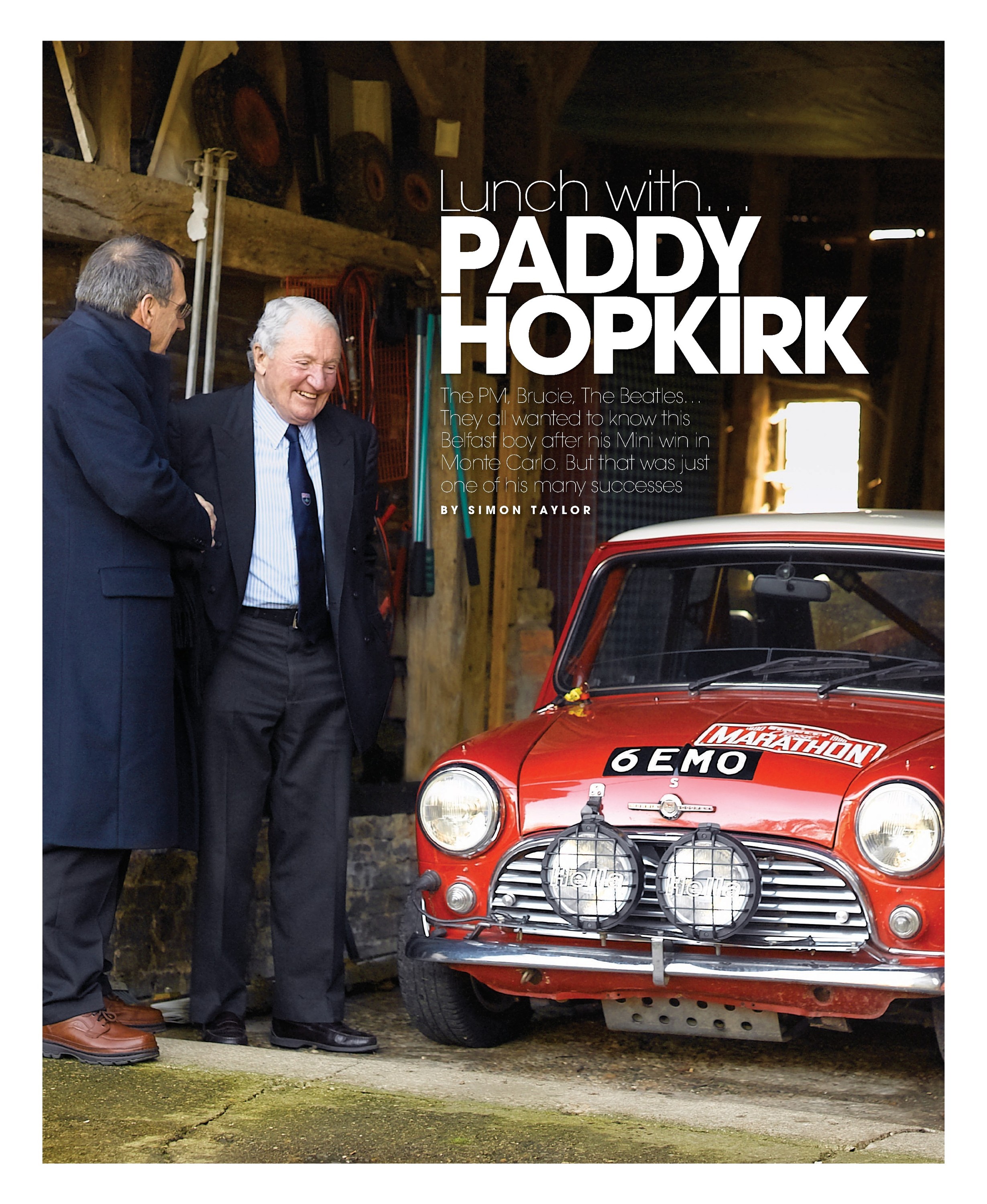 Lunch with Paddy Hopkirk | Motor Sport Magazine Archive
