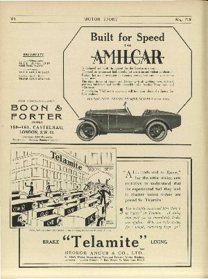 THE TRAVERS' TROPHY TRIAL. May 1926 - Motor Sport Magazine