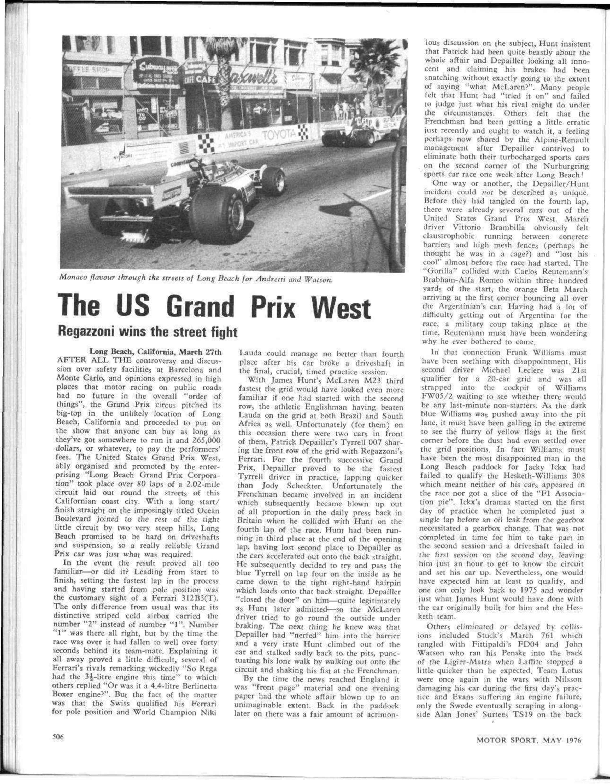May 1976 - Motor Sport Magazine