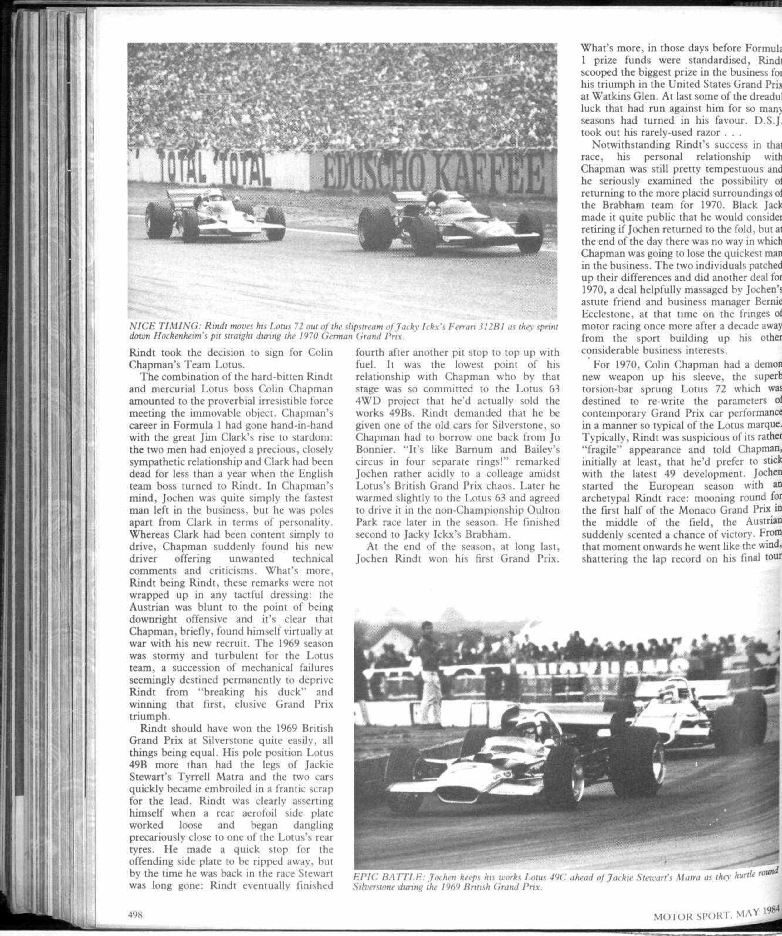 Retro Grand Prix de Nice May 1984 - Motor Sport Magazine
