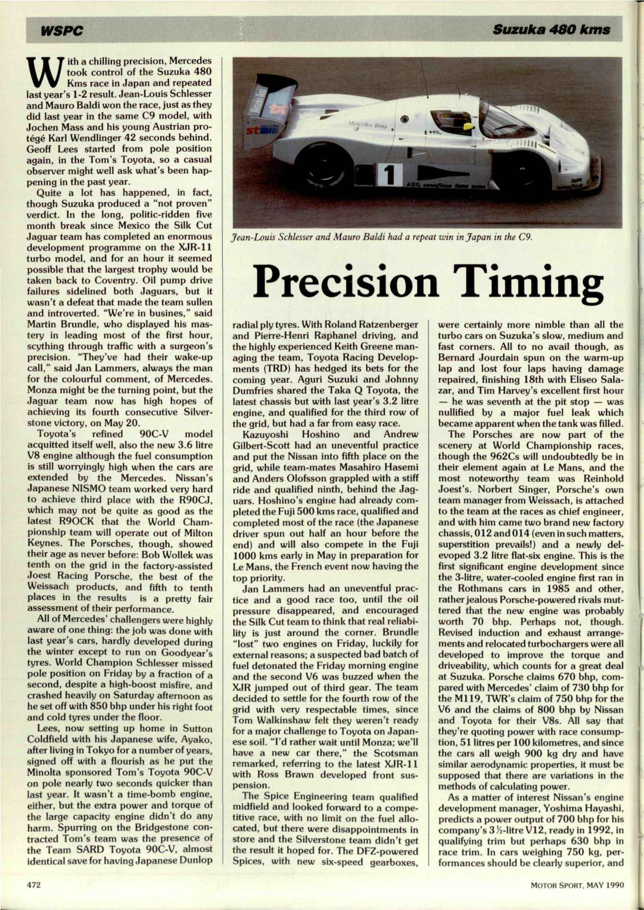 May 1990 - Motor Sport Magazine