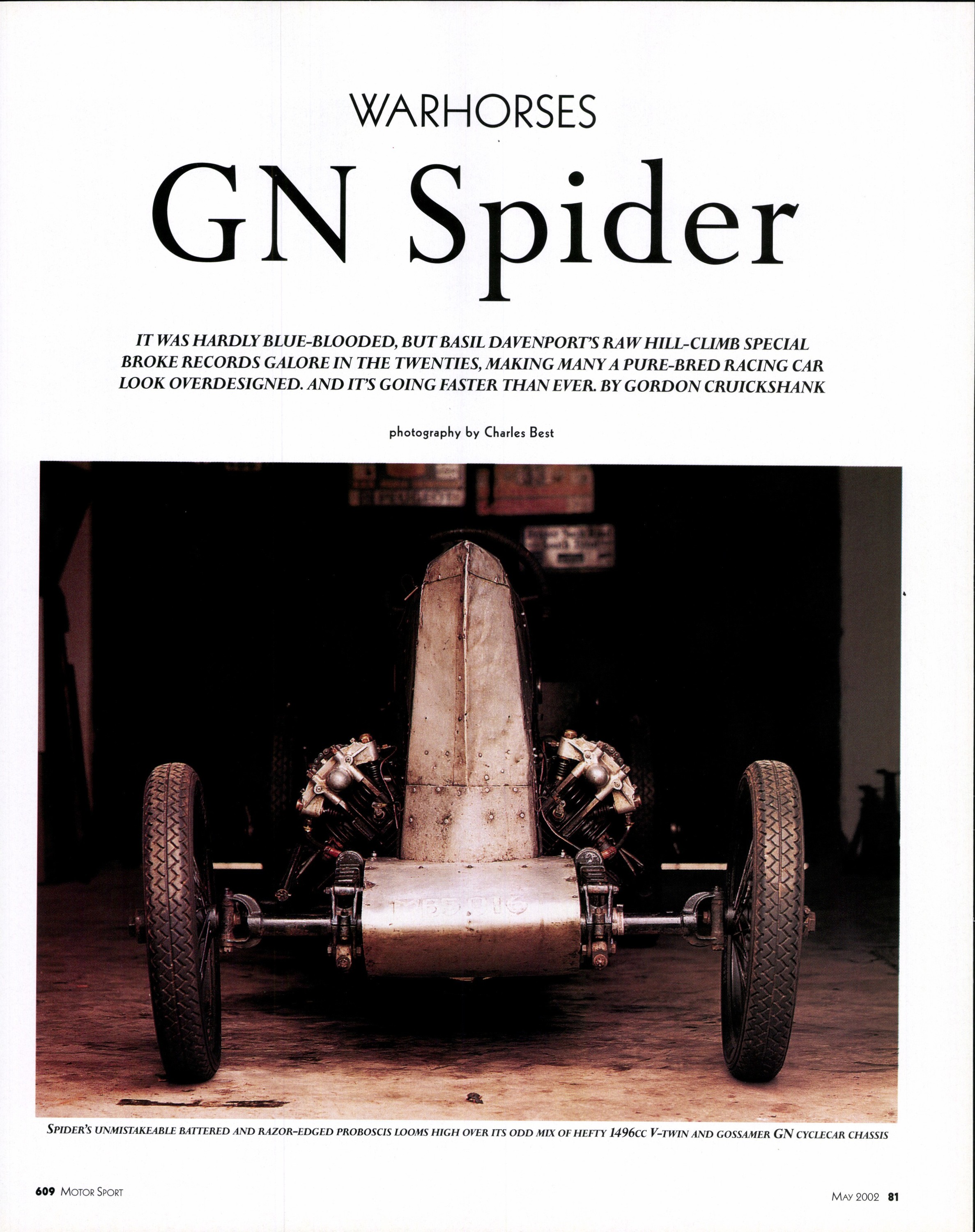 GN Spider | Motor Sport Magazine Archive