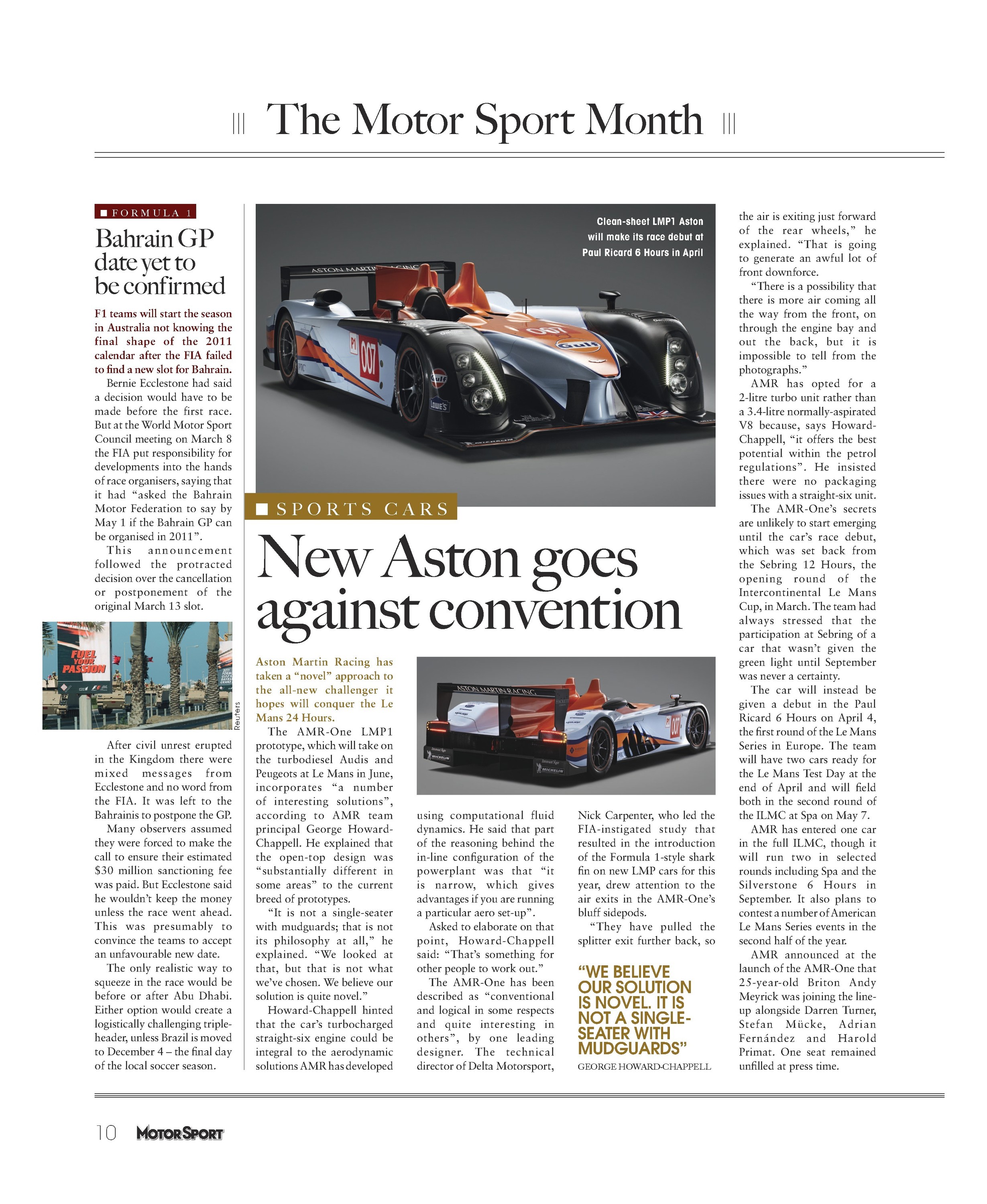 How Rondel Racing laid the foundations for McLaren success May 2011 ...