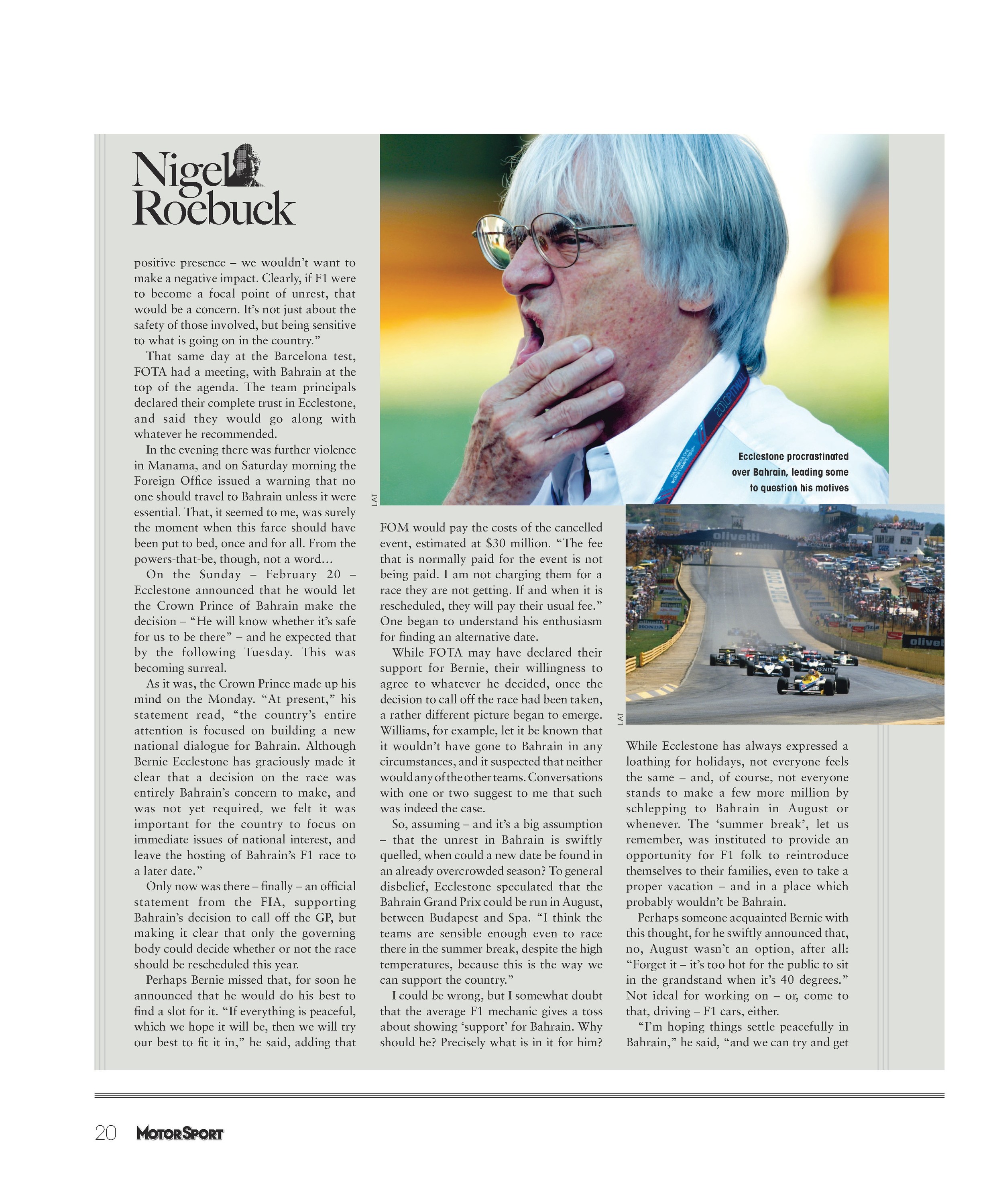 How Rondel Racing laid the foundations for McLaren success May 2011 ...