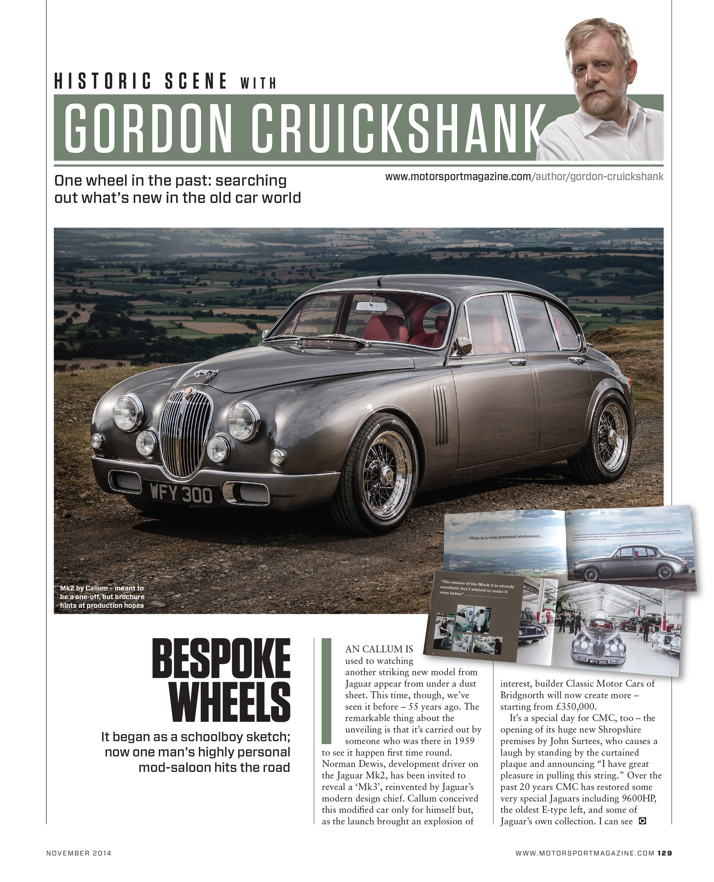 Historic scene with... Gordon Cruickshank | Motor Sport Magazine Archive