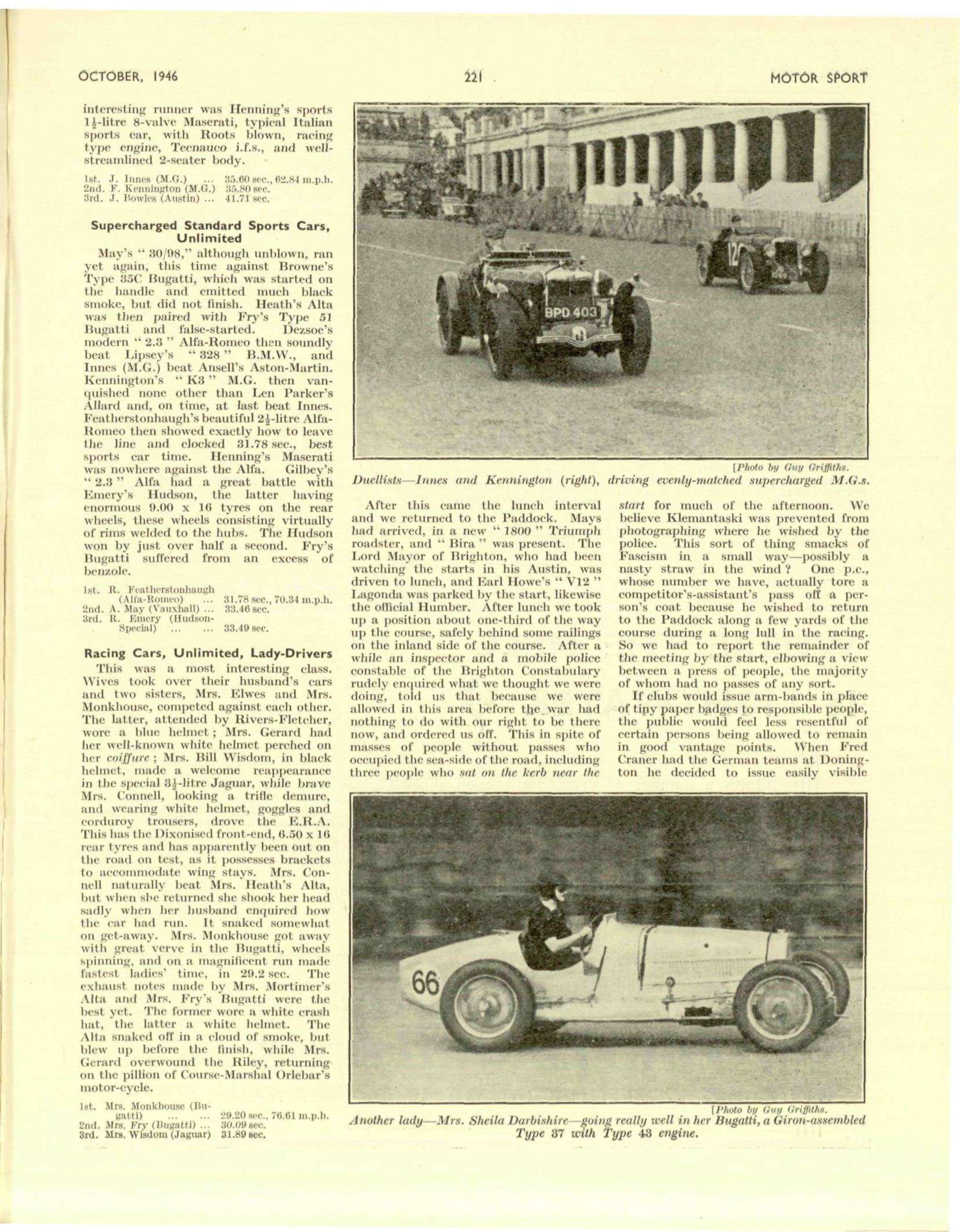 October 1946 - Motor Sport Magazine