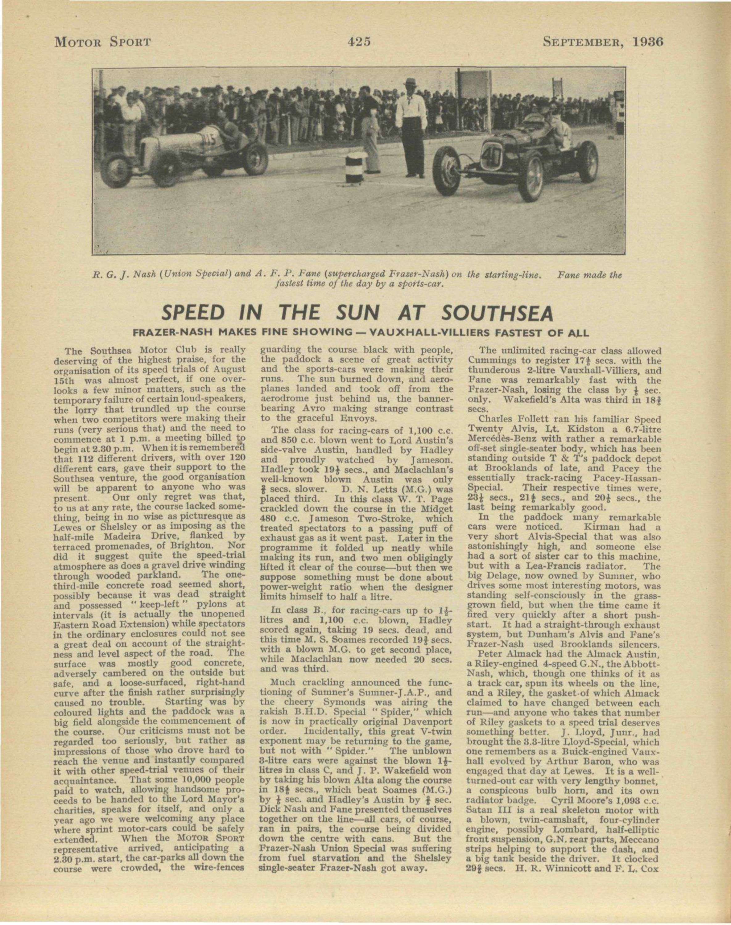 THE HISTORY OF MIDGET AUTO-RACING IN AMERICA - Motor Sport Magazine