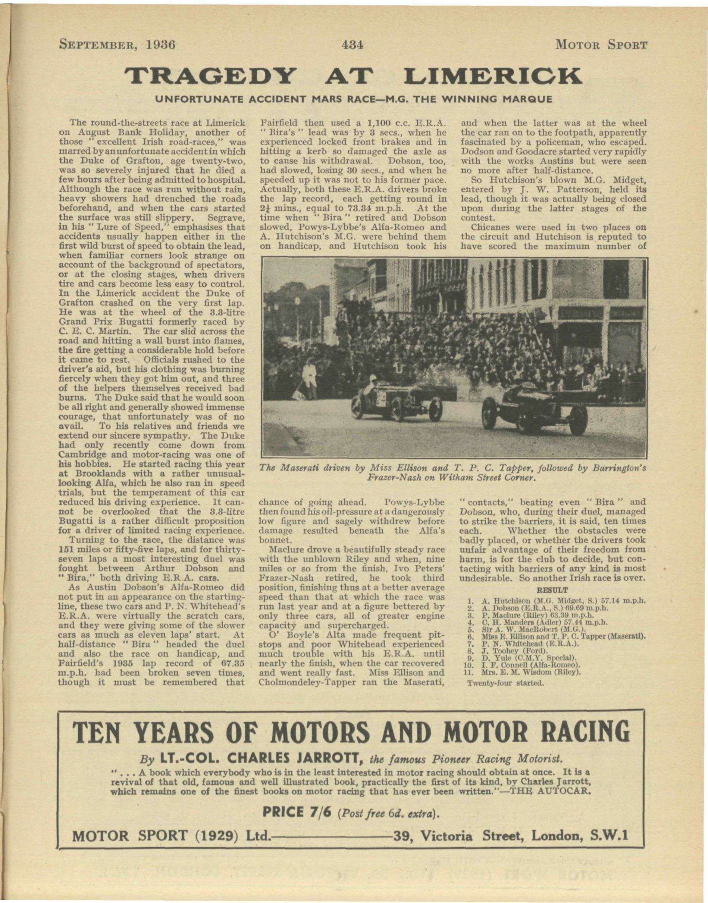 THE HISTORY OF MIDGET AUTO-RACING IN AMERICA - Motor Sport Magazine