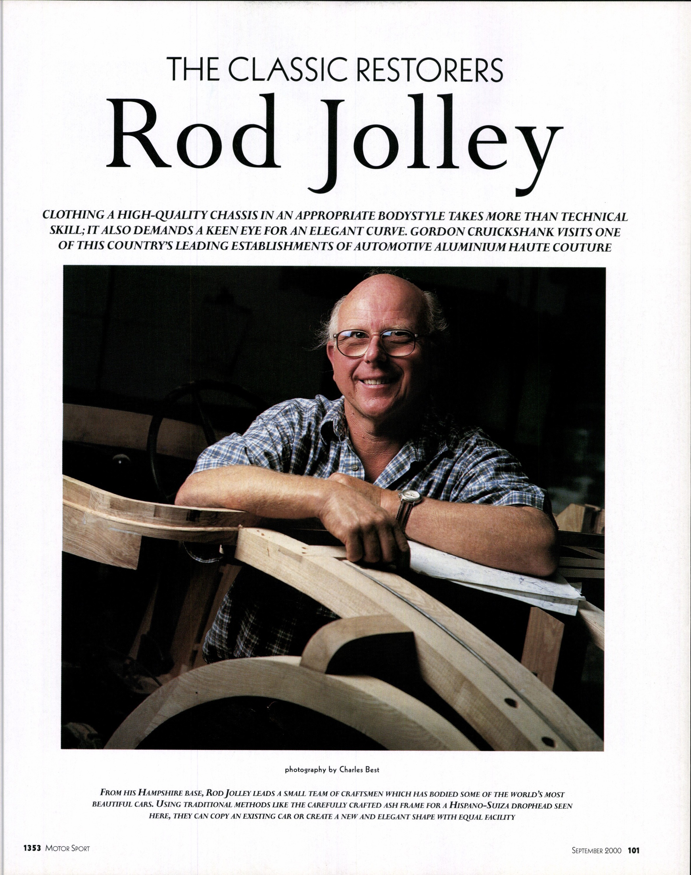 The Classic Restorers | Motor Sport Magazine Archive